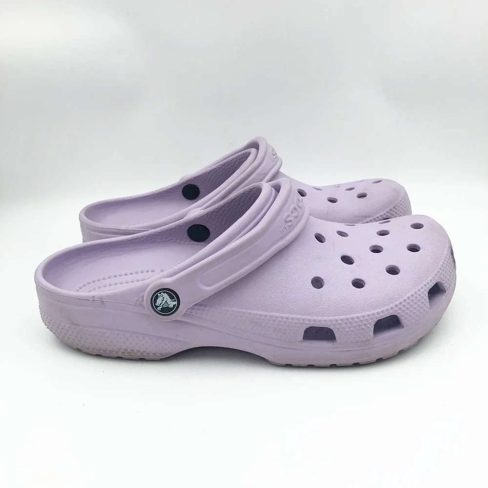 CROCS | Shoes | Crocs Shoes Womens 9 Classic Clogs Lavender Purple ...